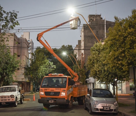 Conocé las calles que tendrán iluminación led nueva