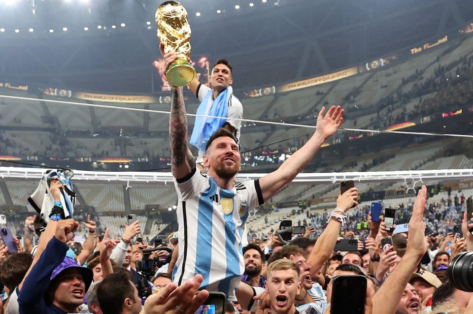 Messi, tras alzar la Copa: "Sabía que Dios me la iba a regalar"