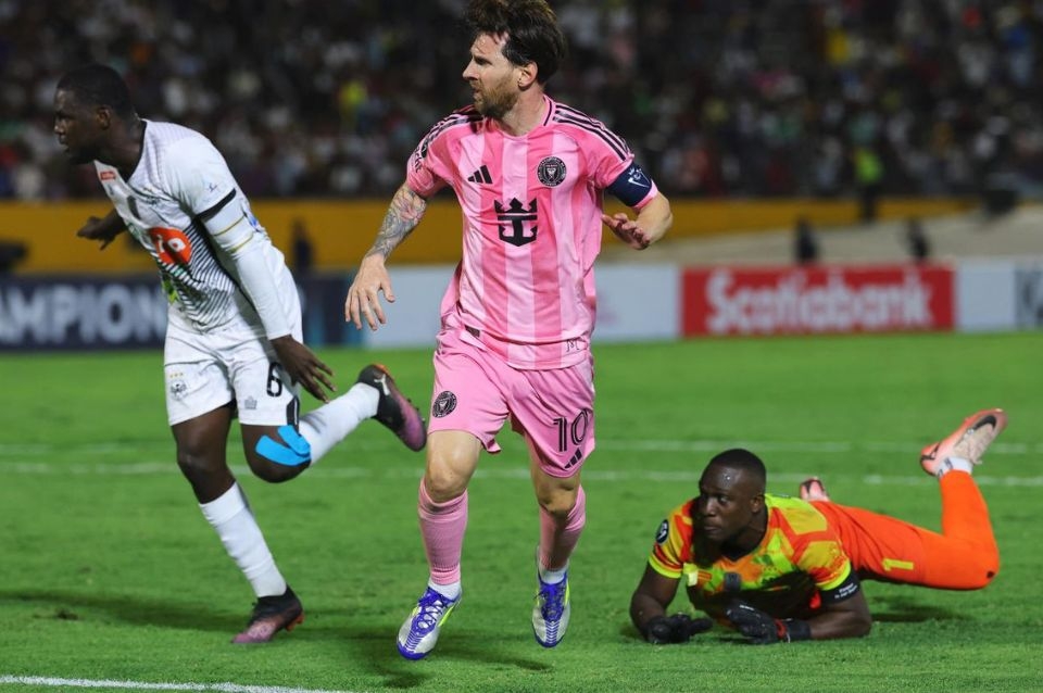 Leo Messi volvió con un gol de Inter Miami, que avanzó en la Concachampions